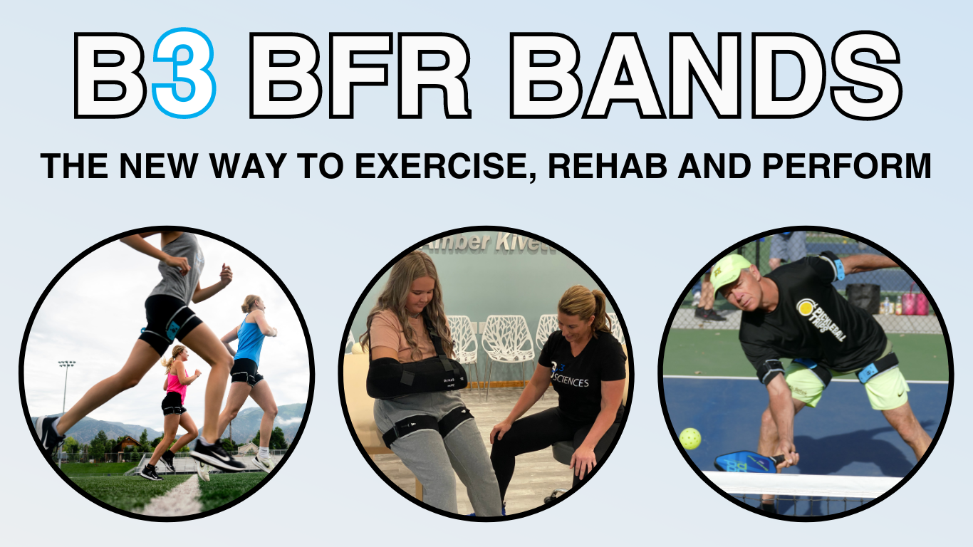 B3 Blood Flow Restriction Bands For Muscle Growth, Weight Loss, Better Health